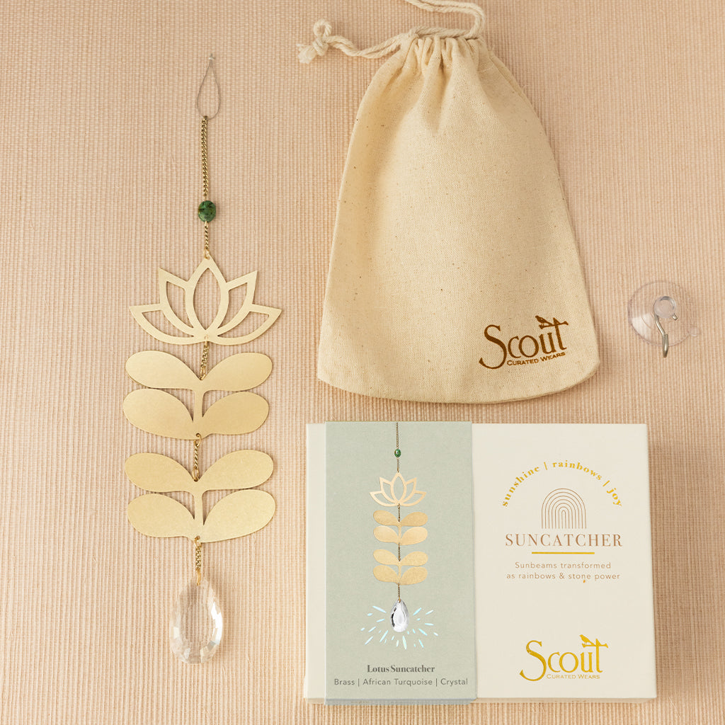 Suncatcher - Lotus/African Turquoise - Scout Curated Wears