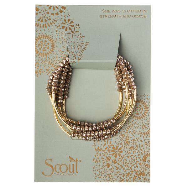 Scout Wrap : oyster/gold - Scout Curated Wears