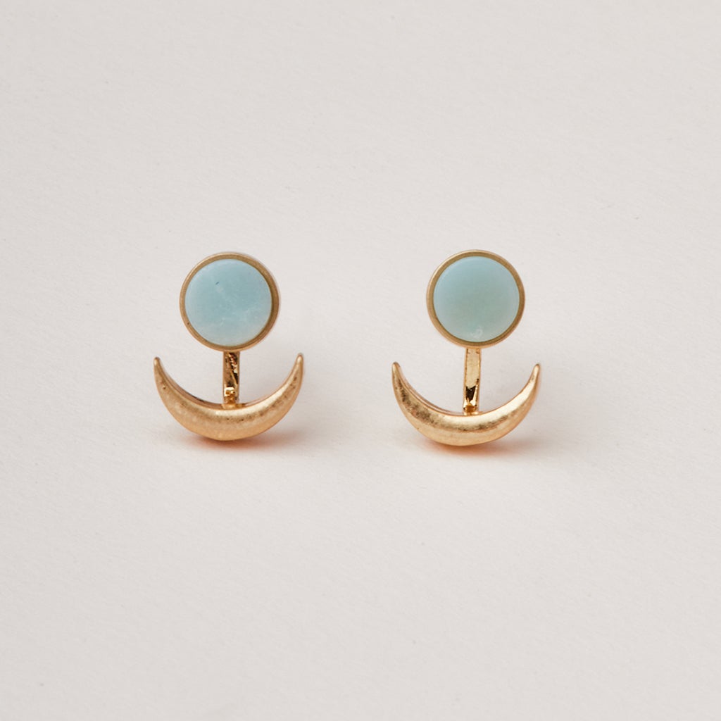 Stone Moon Phase Ear Jacket - Scout Curated Wears