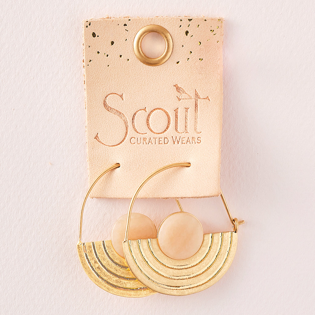 Refined Earring Collection - Solar Rays/Gold Vermeil - Scout Curated Wears