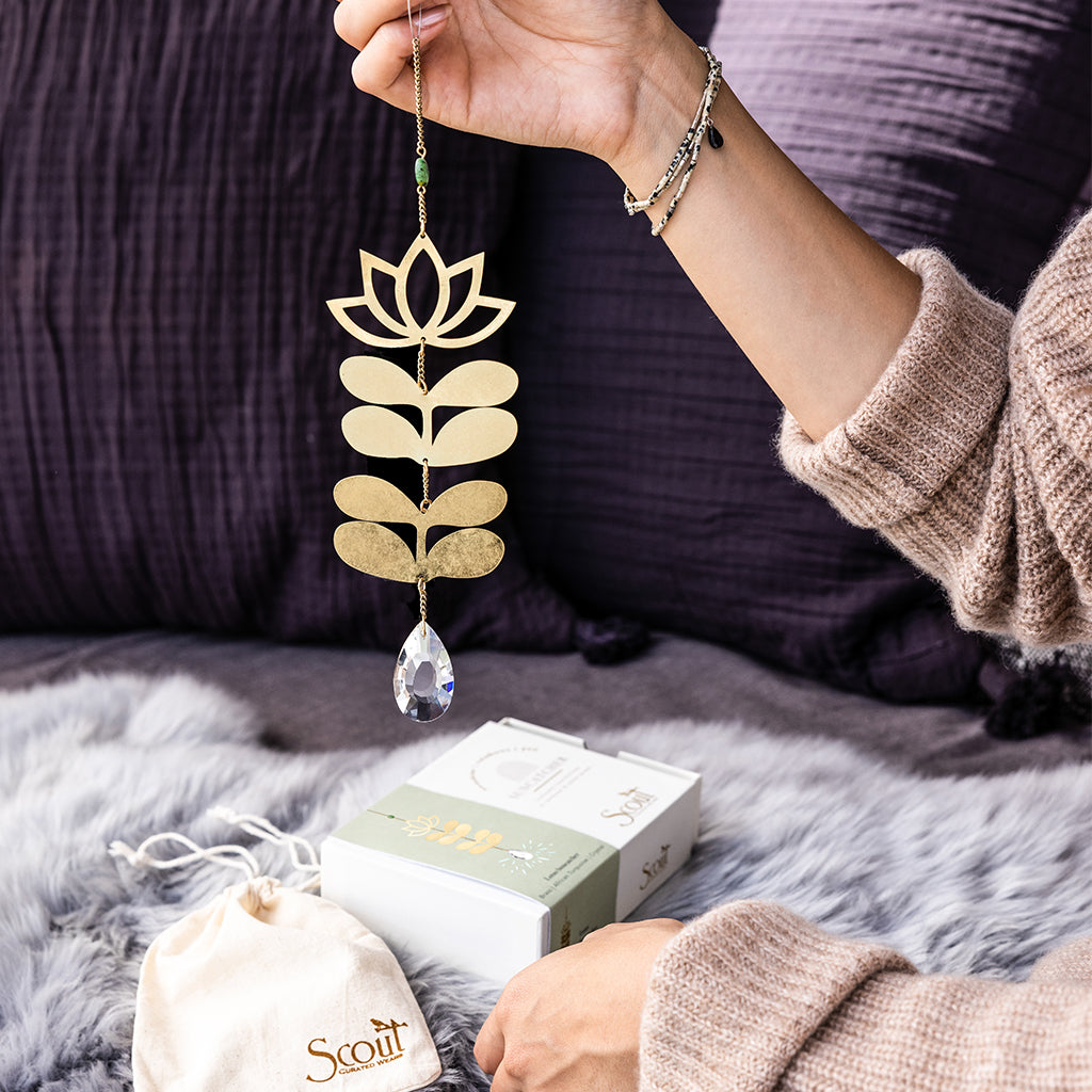 Suncatcher - Lotus/African Turquoise - Scout Curated Wears