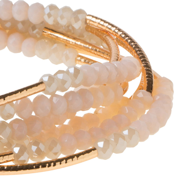 Scout Wrap in ivory combo/gold- Scout Curated Wears - Scout Curated Wears